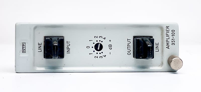 NTP 351-100 Line / Microphone Preamplifier | Reverb