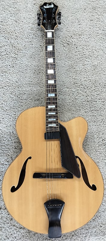 Stephen Holst Custom Carved 17" Archtop Acoustic/Electric | Reverb