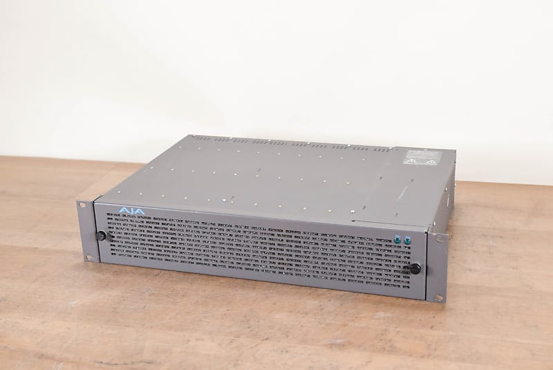 AJA FR2 2RU 10-Slot Rackmount Frame with Cards (church | Reverb UK