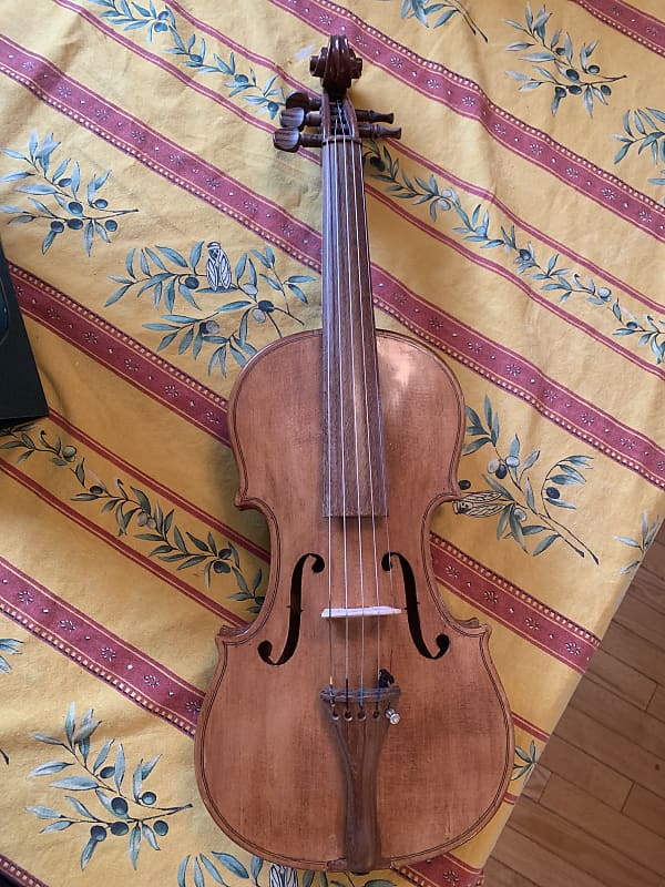 Handmade 5 string violin Handmade 2017 - Blonde | Reverb