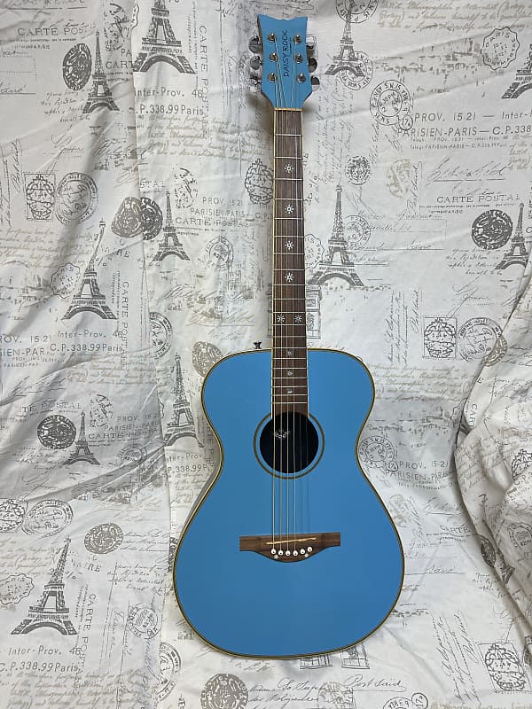 Daisy Rock 6202 Pixie Acoustic in Baby Blue Finish | Reverb