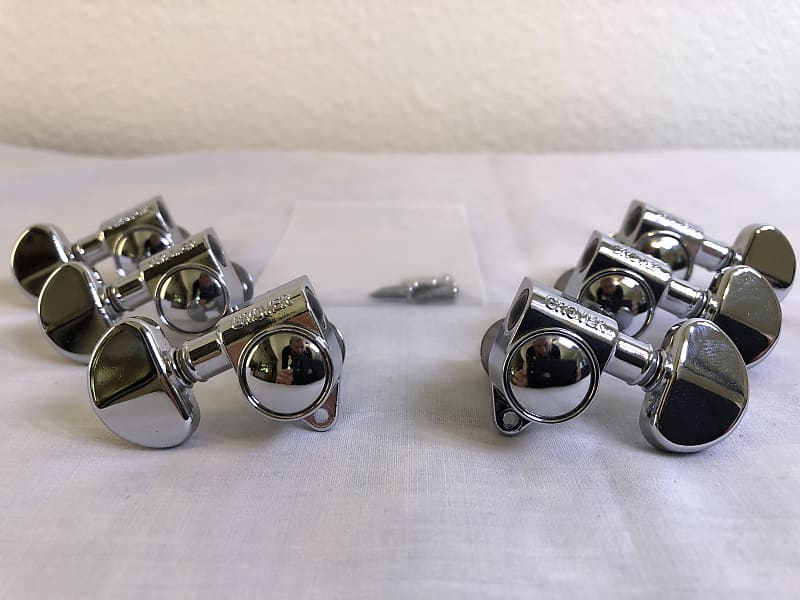 Grover Grover Rotomatics with Kidney Buttons 2022 - Crome | Reverb