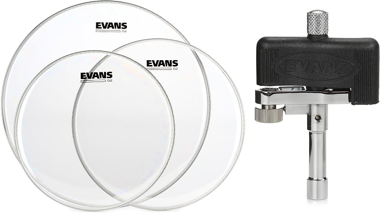 Evans G2 Clear 3-piece Tom Pack - 12/13/16 inch Bundle with | Reverb