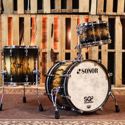 Sonor Vintage Series Rosewood Double Bass Drumset Drums | Reverb