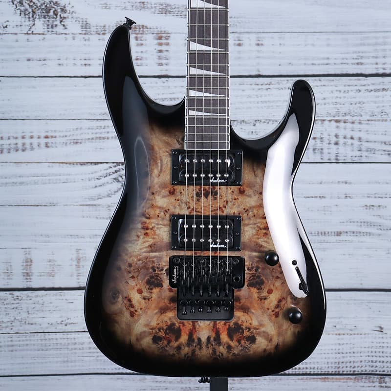 Jackson JS Series Dinky JS32 DKAP Guitar | Transparent Black | Reverb