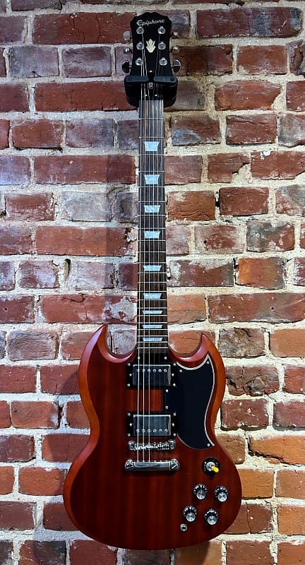Epiphone SG 400 Worn Cherry | Reverb