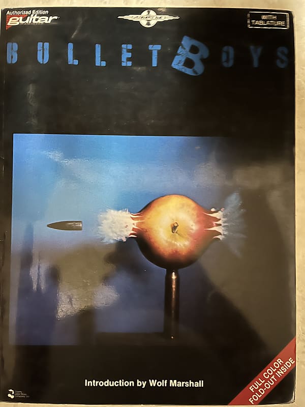 BulletBoys- S/T - Guitar Tab / Tablature Book | Reverb