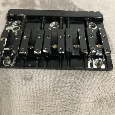 vintage fodera 5 string bass bridge 1987 monarch 1987 crome | Reverb