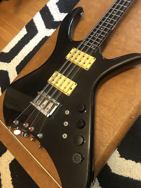 Kramer XL-8 Black Aluminum Neck 8-string bass | Reverb