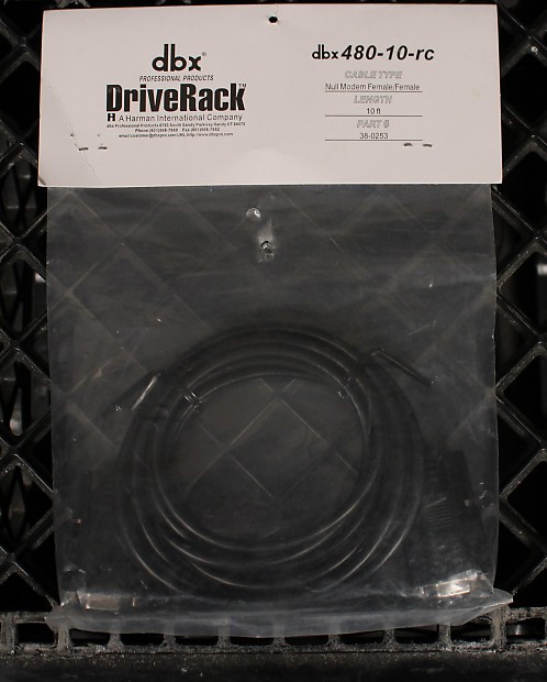 dbx 480-10-RC Cable for DriveRack Systems | Reverb