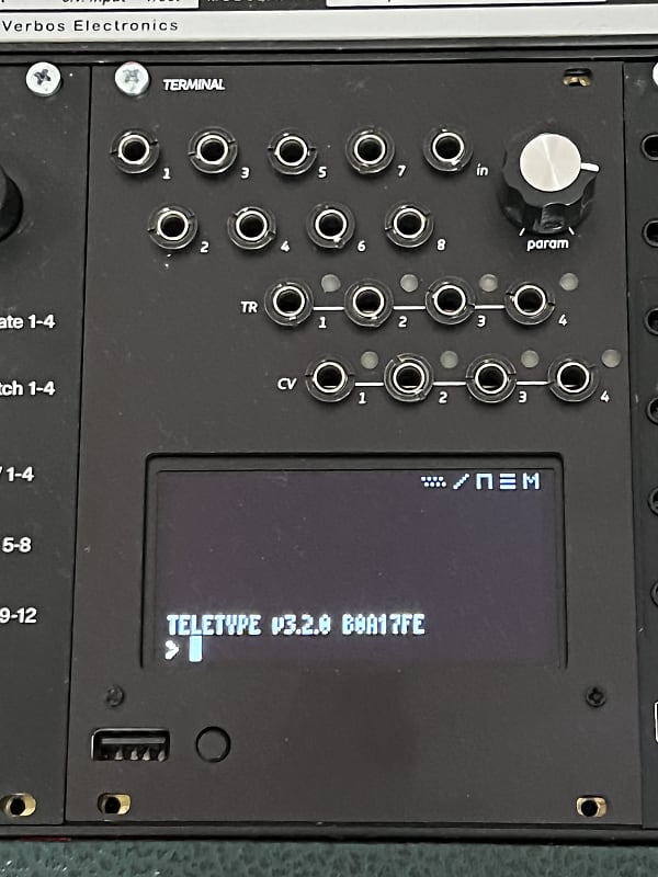 Monome Diy Teletype "TERMINAL" | Reverb