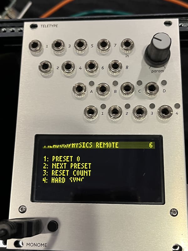 Monome Teletype w/Keyboard | Reverb