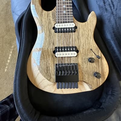 Kiesel Osiris O7 - Black Limba/ Swamp Ash Chambered Clear | Reverb