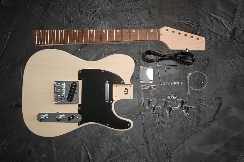 Tele Style Electric Guitar w/Rosewood Fretboard DIY Kit by | Reverb