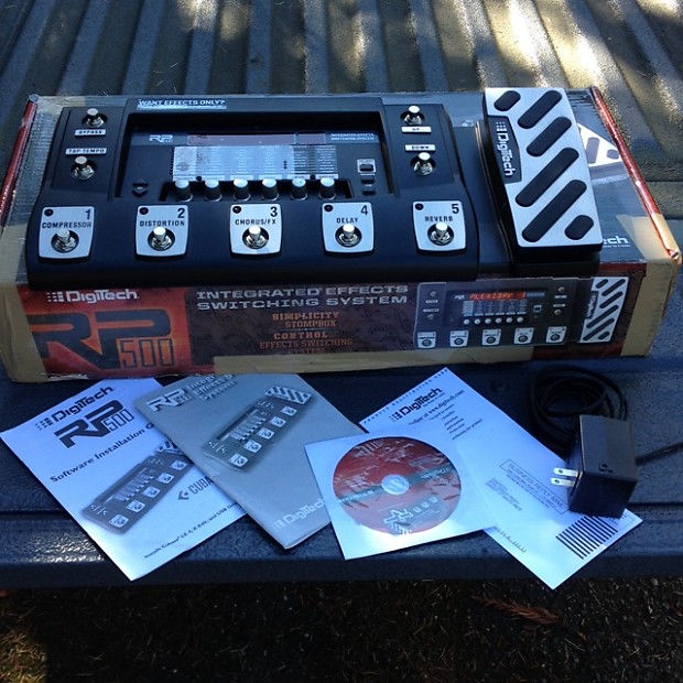 DigiTech RP 500 Black-aluminum chasis | Reverb