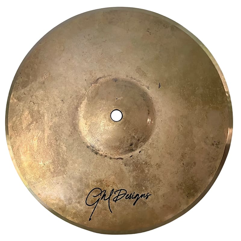 10" GM Designs Silver Splash Cymbal - A brilliant, cutting | Reverb