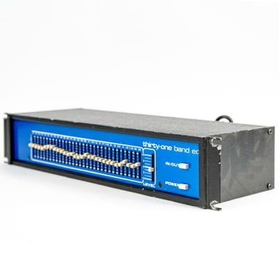 MXR Model 125 - Thirty-One Band EQ Equalizer - Blue Face | Reverb