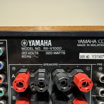 Yamaha RX-V1000 Receiver HiFi Stereo Audiophile 5.1 Channel | Reverb