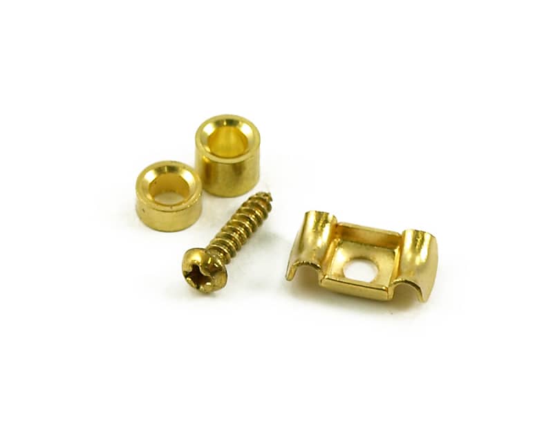 Butterfly Style String Retainer For Guitar - GOLD | Reverb