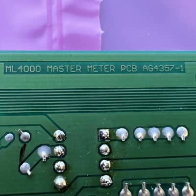Allen & Heath ML4000 Master Meters with LEDs AG4357 PCB Works | Reverb