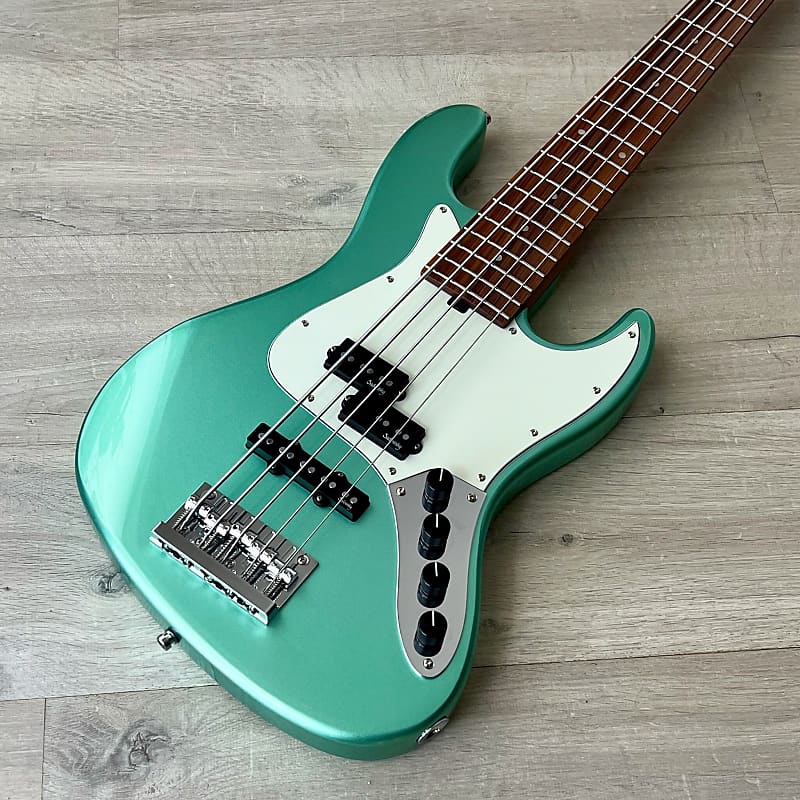 Sadowsky MetroExpress 21-Fret Hybrid PJ 5-String Bass, Sage | Reverb