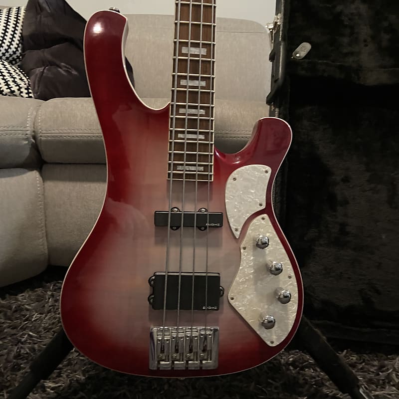 Schecter Diamond Series Stargazer Bass 2000s - Crimson Ghost | Reverb
