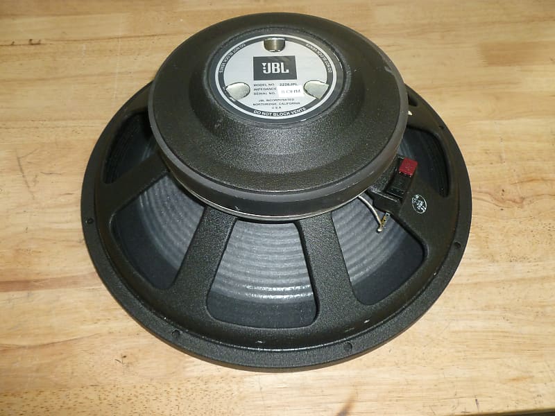 JBL 2226HPL 15" Low Frequency Driver 8 ohm | Reverb