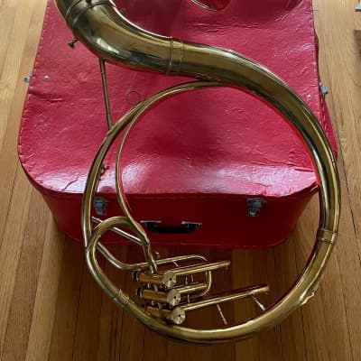 Student Brass Sousaphone + Carrying Case | Reverb