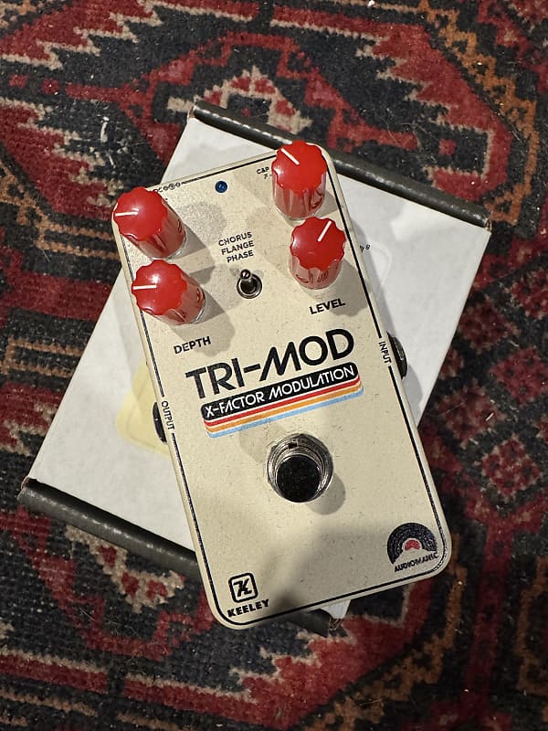 Keeley Tri-Mod Chorus Flanger Phaser Audiomanic Custom Shop | Reverb