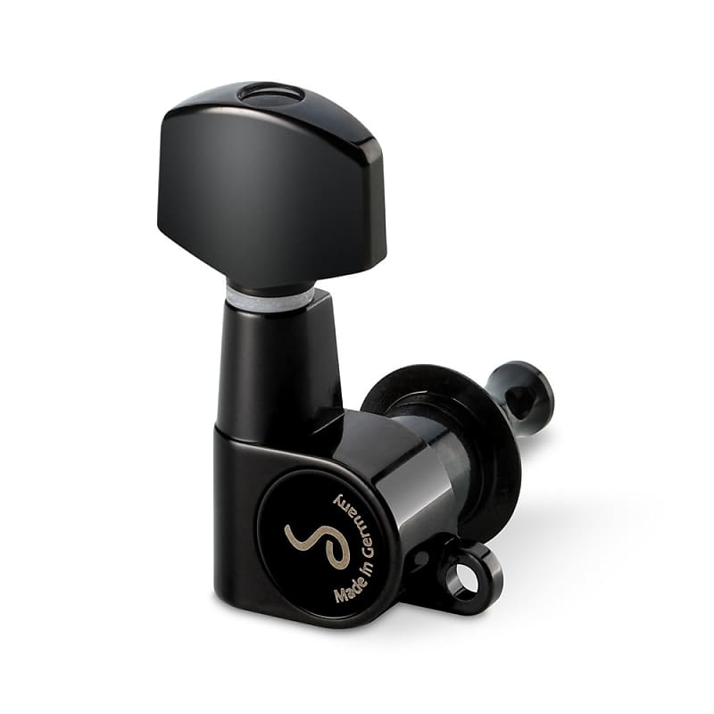 Schaller M6 Mini Tuners 3 x 3 (Black, .01) | Reverb