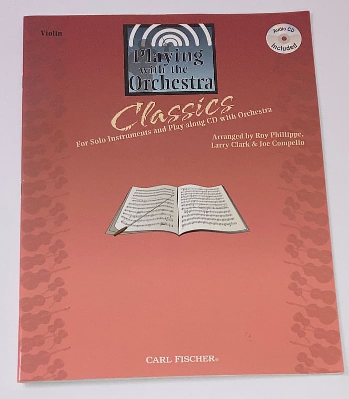 Violin Play-along Book & CD Playing with the Orchestra | Reverb