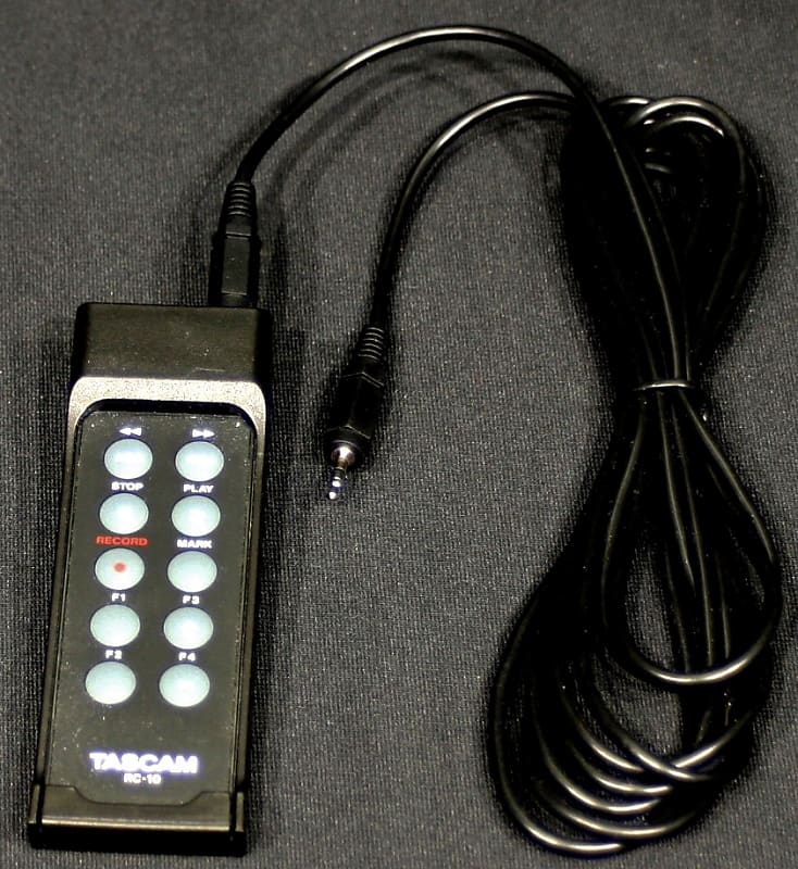 Tascam RC-10 remote control unit w/ patch cord | Reverb