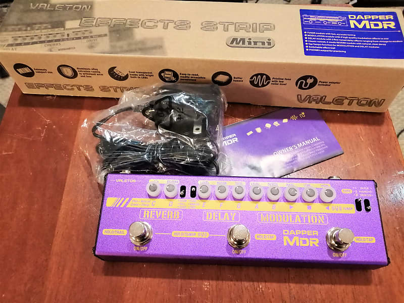 Valeton Dapper MDR - Modulation Delay Reverb Multi-Effect - | Reverb