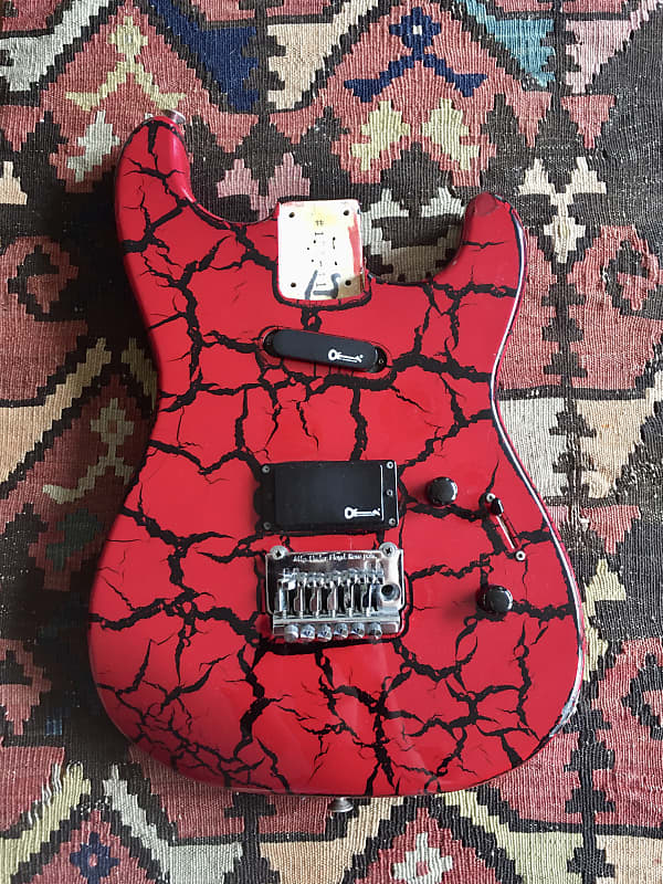 Charvel Charvette 150 80s Crackle Red | Reverb