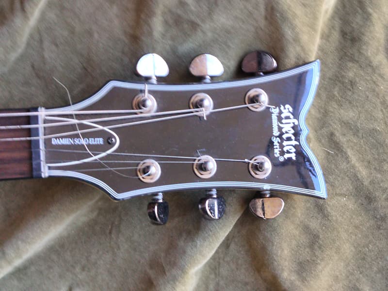 Schecter Damien Solo Elite - Glossy | Reverb