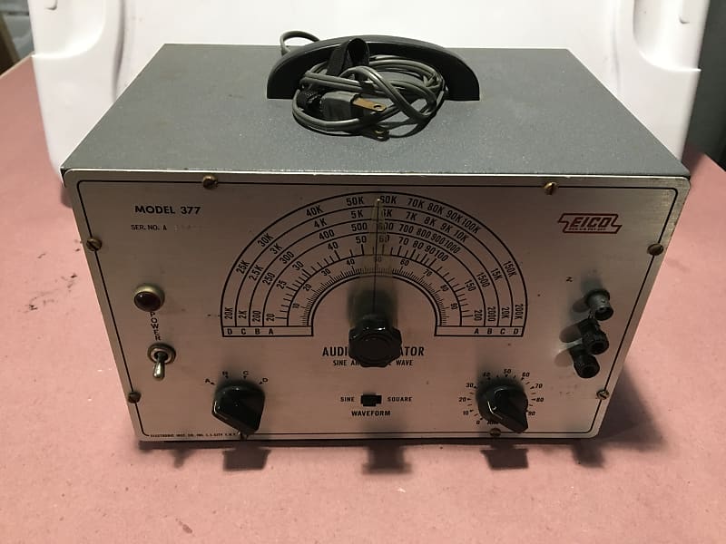 Vintage Eico Signal Generator Model 377 | Reverb