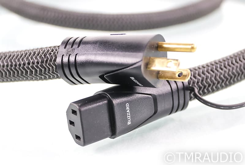 (DEMO @LL @7/20) AudioQuest Blizzard Power Cable; 2m AC Cord; | Reverb