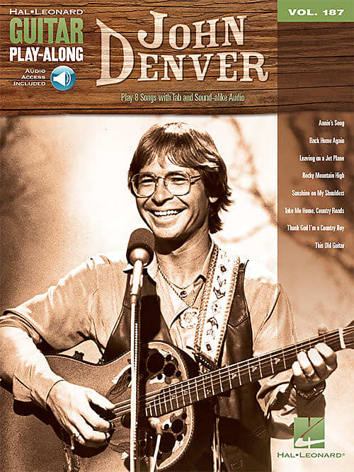 John Denver Guitar Play Along Volume 187 Softcover Audio | Reverb