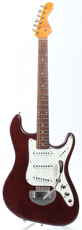 1964 Vox Soundcaster brown stain | Reverb