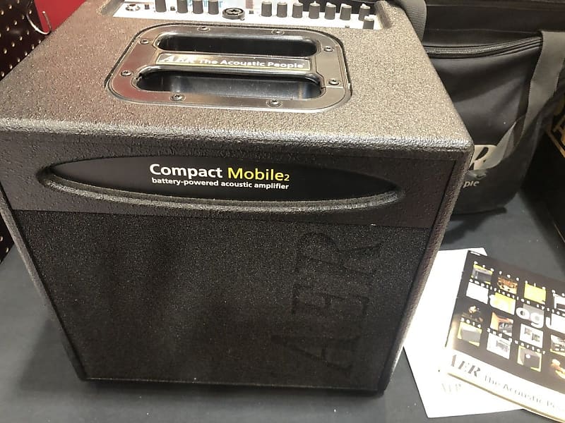 AER Compact Mobile 2 Acoustic Guitar Combo Amplifier (Las | Reverb