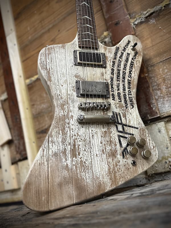 Gepettos Guild Van Halen Firebird Relic | Reverb