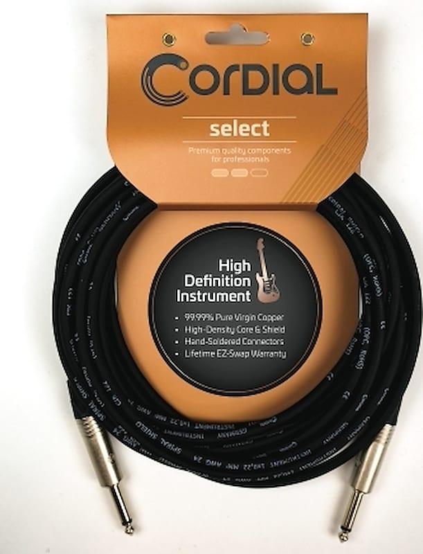 Premium High-Copper Instrument Cable with Road Wrap - Peak | Reverb