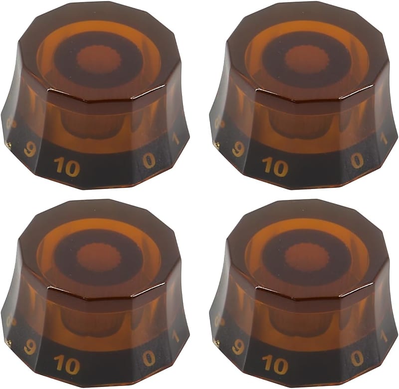 4Pcs Lampshade Style Guitar Knobs Electric Guitar Speed | Reverb