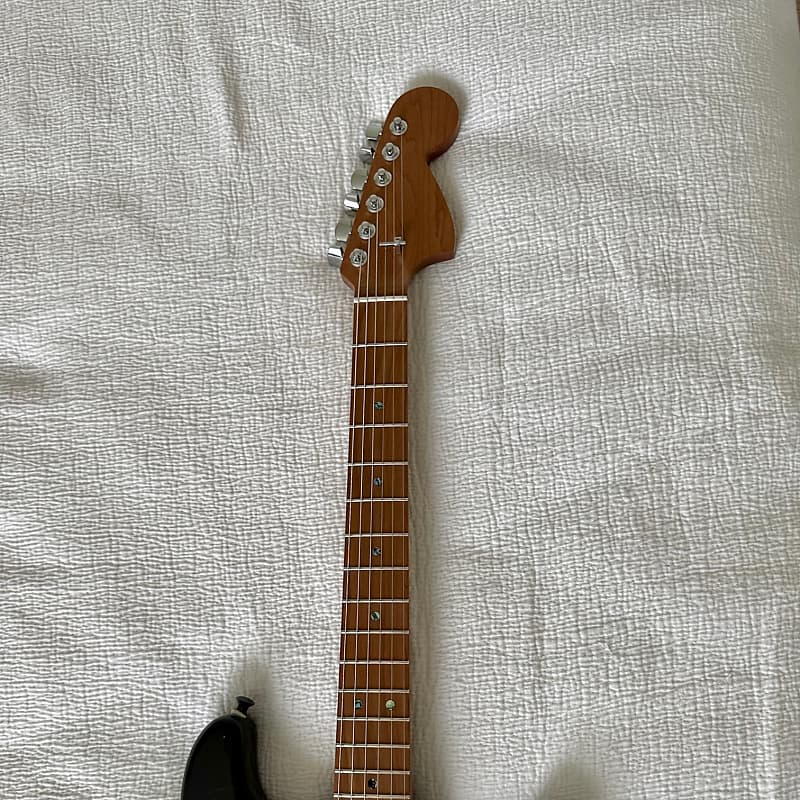 Warmoth Strat Neck - Gibson Scale Conversion 24.75" Roasted | Reverb