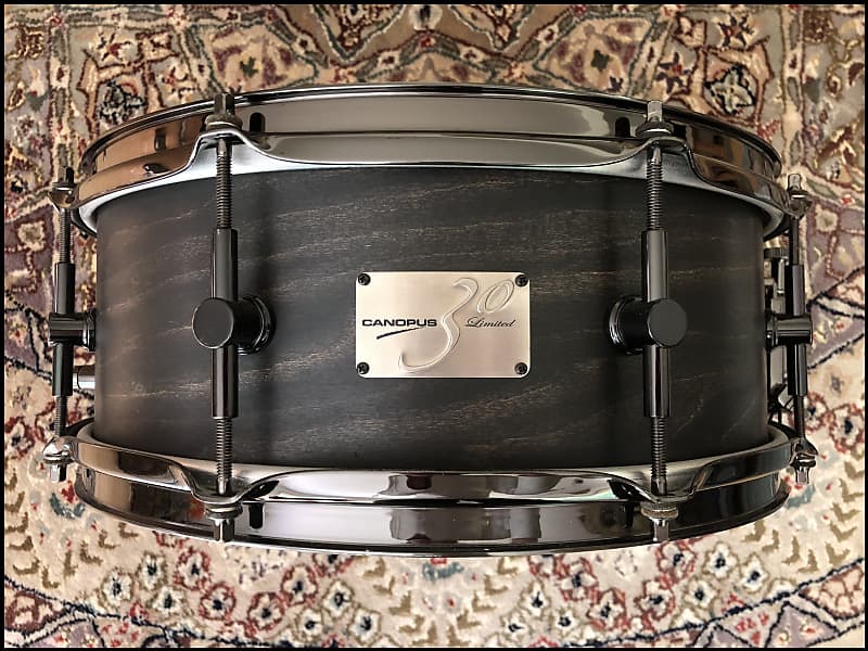 Canopus L30-1455 ICM 2010 Rare Carbon Fiber Maple Snare Drum | Reverb