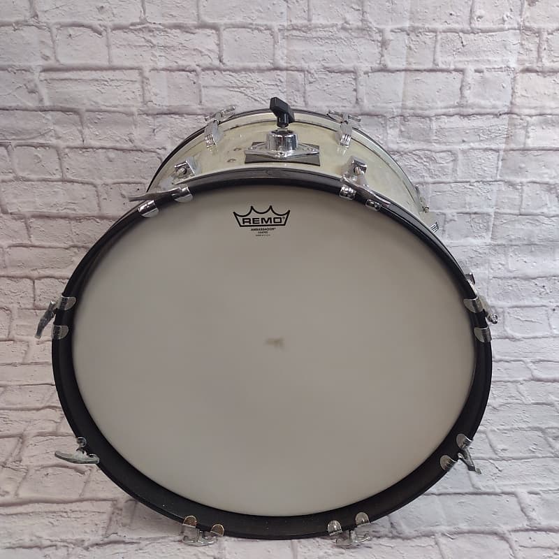Ludwig Vintage 1960s 20 Silver Sparkle Bass Drum Reverb