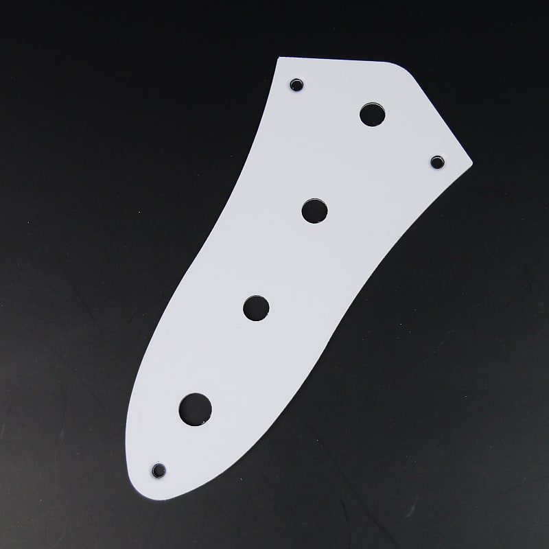 Replacment Plastic Control Plate For Jazz Bass JB style bass | Reverb