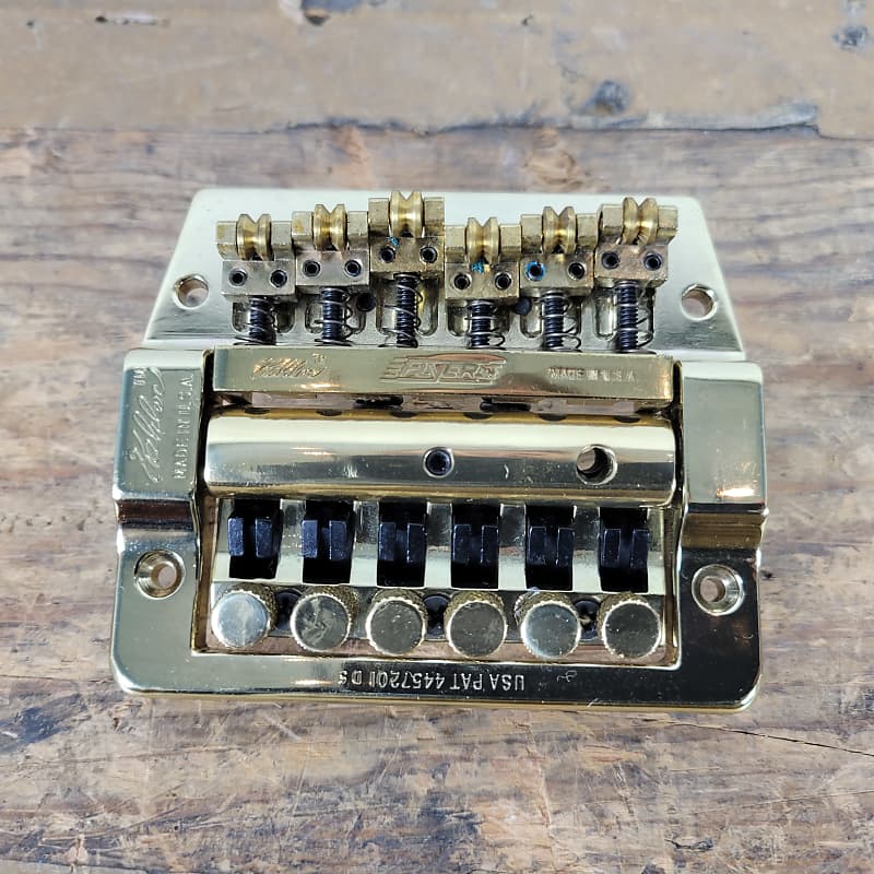 1980's Kahler 2330-BR Flyer Tremolo Narrow - Brass New Old | Reverb