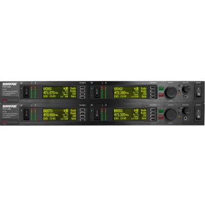 Shure P10T Dual-Channel Full-Rack Wireless Transmitter - J8A | Reverb