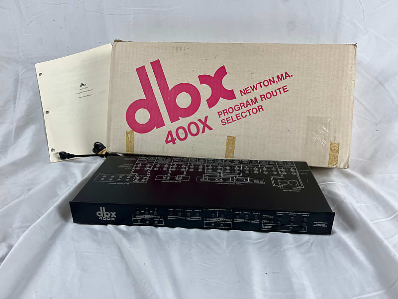 dbx 400X Program Route Selector | Reverb